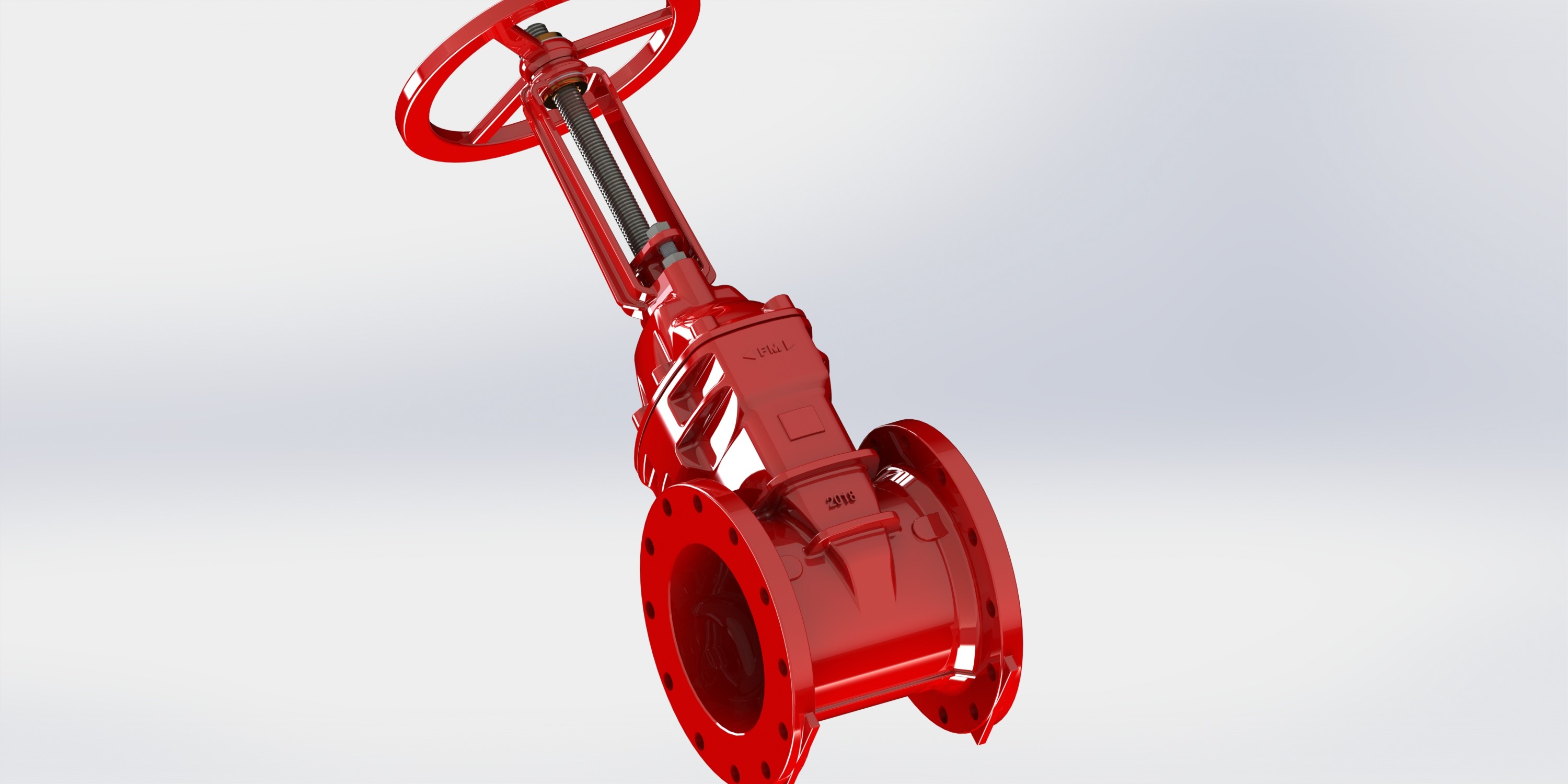 Light Operation Torque 12 Inch Fm Approved Gate Valve With EPDM Seal