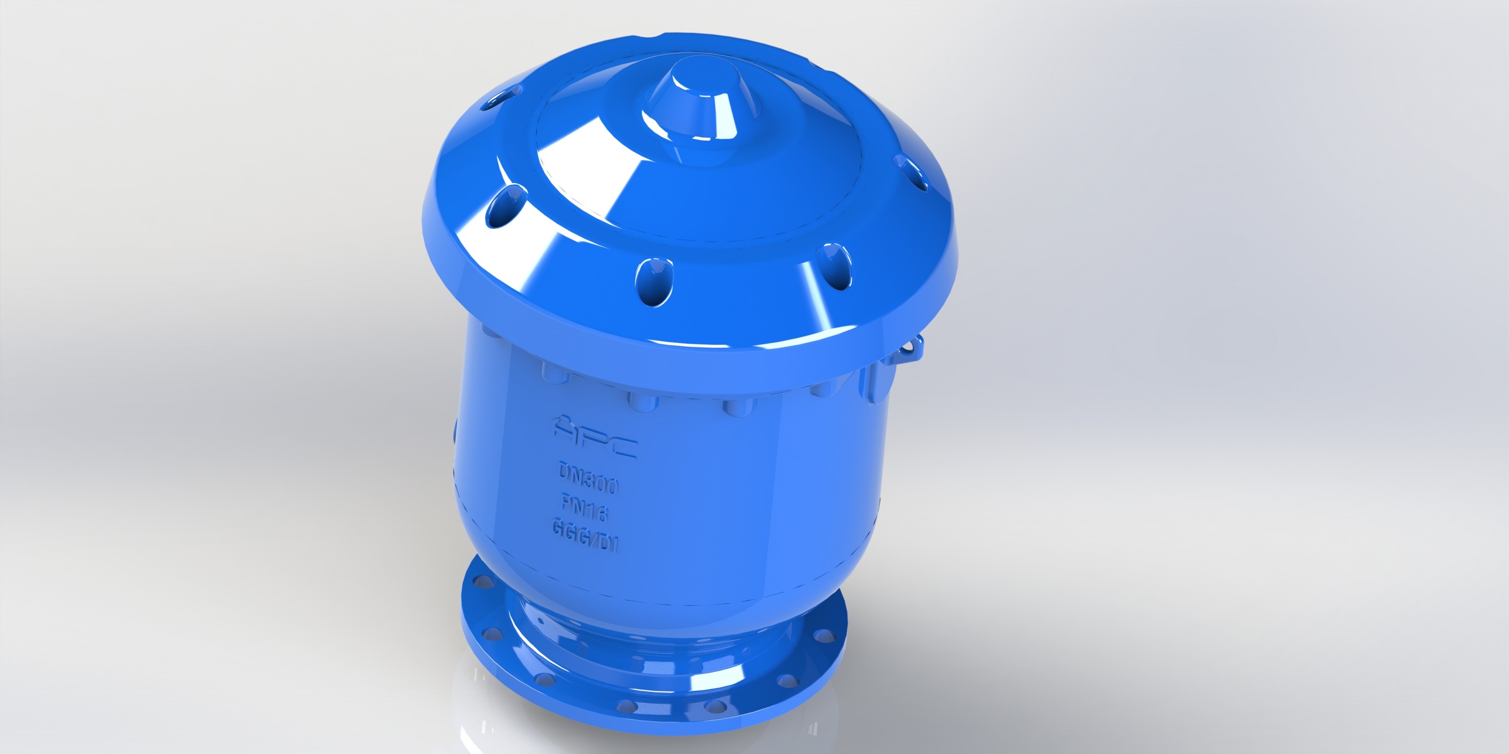 Stainless Steel 304 Float Air Vent Valve Epoxy Coated